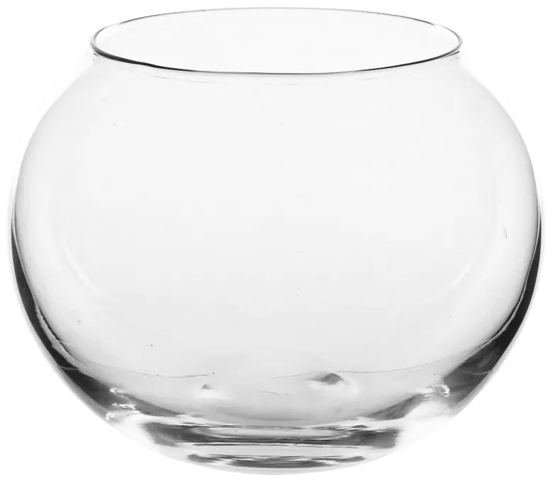Skleněná kulatá váza, 17,5 cm, Edwanex