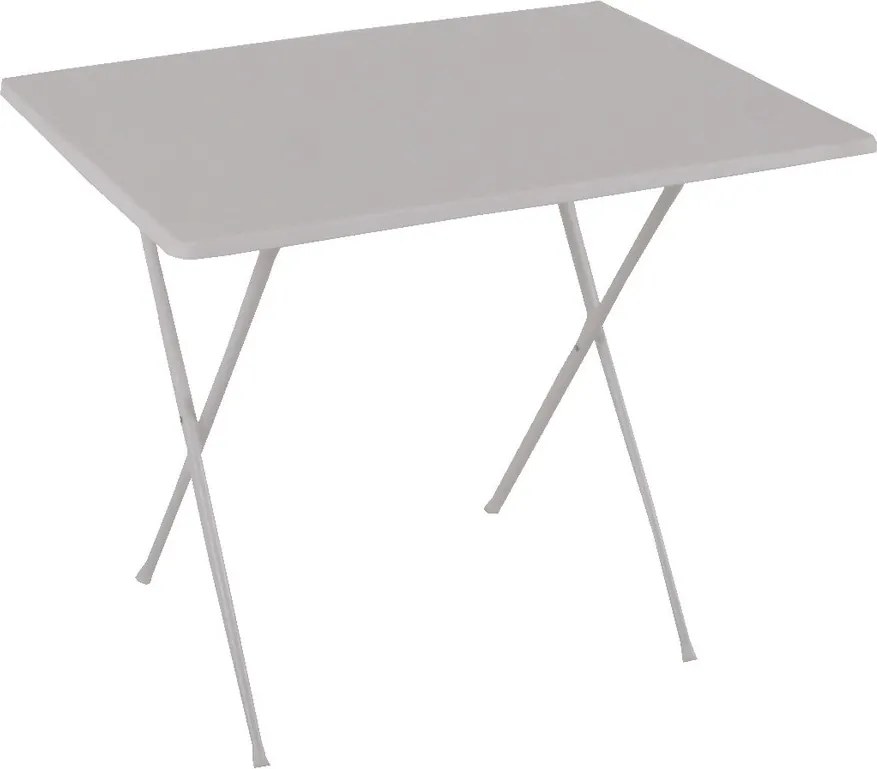 Stůl camping Sevelit 60 x 80 cm - bílý