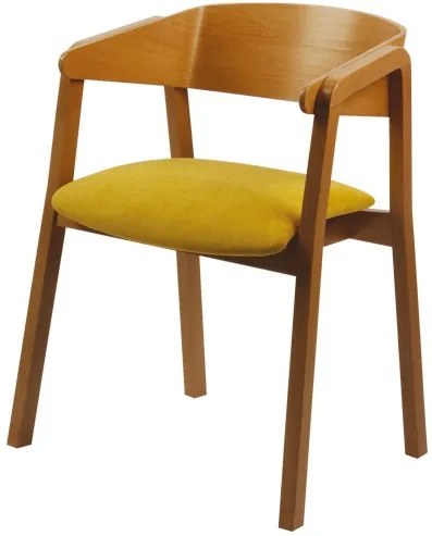 Jídelní dřevěná buková židle BRADOP MIRIAM – s područkami, na míru