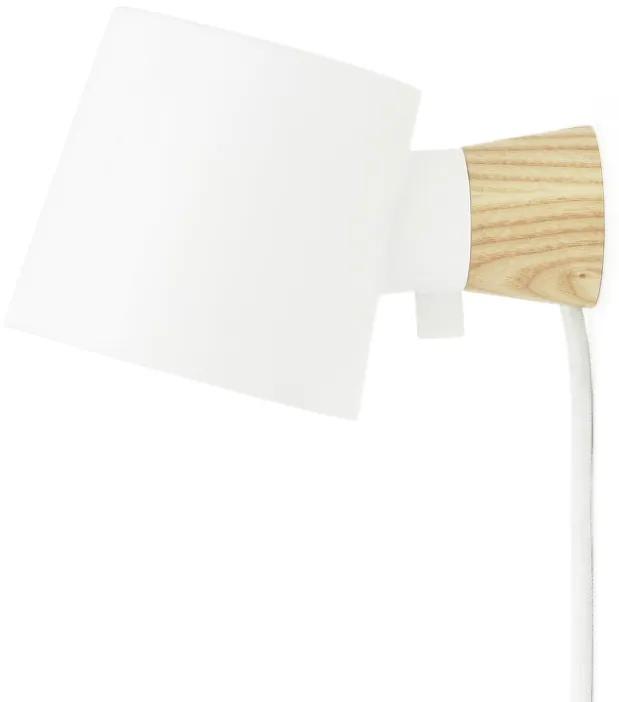 Normann Copenhagen Nástěnná lampa Rise, white 502005