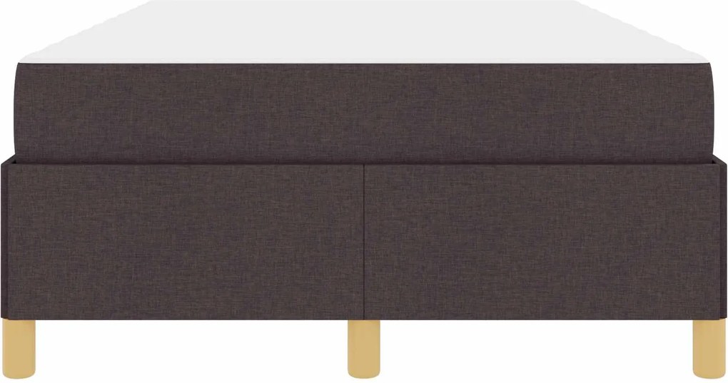 Rám postele Tmavě hnědá 120 x 200 cm textil 3398930