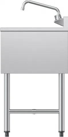 Dřez se 3 přihrádkami, Nerezová ocel 304 o průměru 18 VEVOR – 1524 × 470 × 838 mm