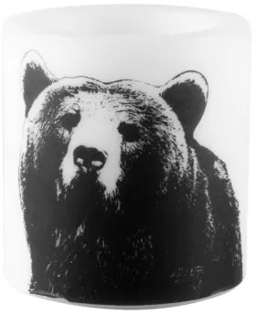 Svíčka Nordic Bear, 8 cm Muurla