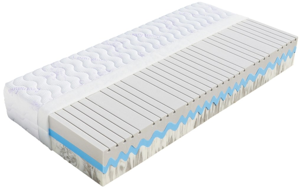Zdravotní matrace Dřevočal Hedvika 100x200 cm, Levandule