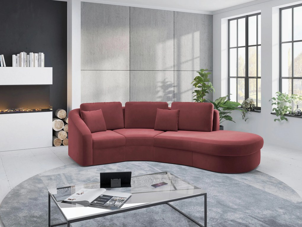 XXXLutz ROHOVÁ SEDAČKA, textil, lilková Sit & More - Sedací soupravy - 000144017401