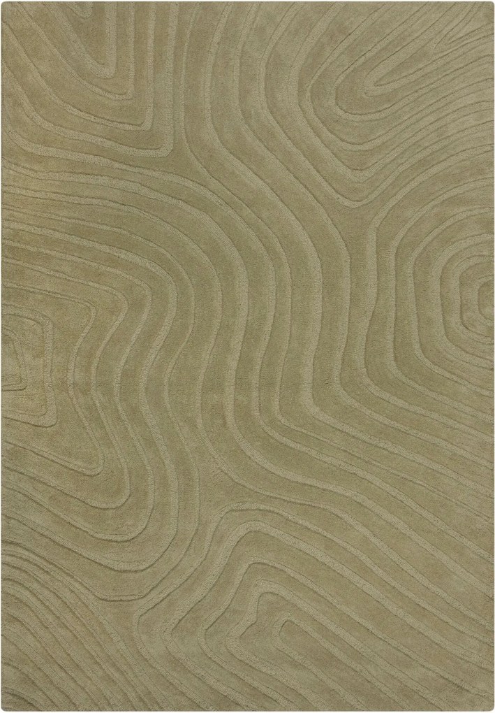 XXXLutz VLNĚNÝ KOBEREC, 120/170 cm zelená Flair Rugs - Online Only koberce & rohožky - 003165044601