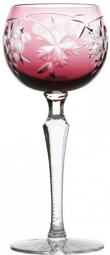 Sklenice na víno Grapes, barva rubín, objem 190 ml