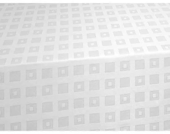 SCANquilt ubrus KANA bílá 150 x 250 cm