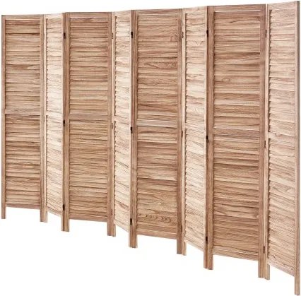 Dřevěný dělič pokojů Dřevěná zástěna 8 Panel pro oddělení místností v domácí