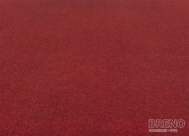 Breno Metrážový koberec SUN 16 červený, šíře 200 cm, Vícebarevné/Červená