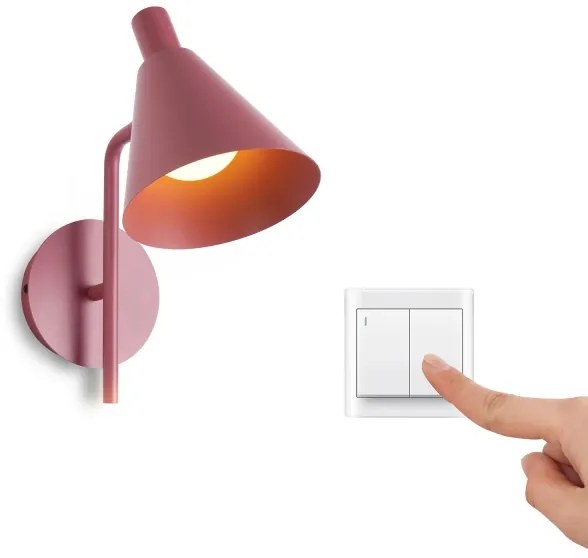 Brilagi - LED Nástěnná lampa LUCERA LED/3W/230V růžová