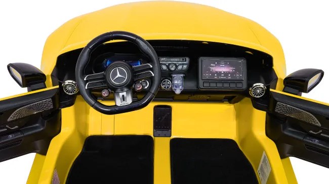 Elektrické autíčko Mercedes Benz GT63 AMG žluté