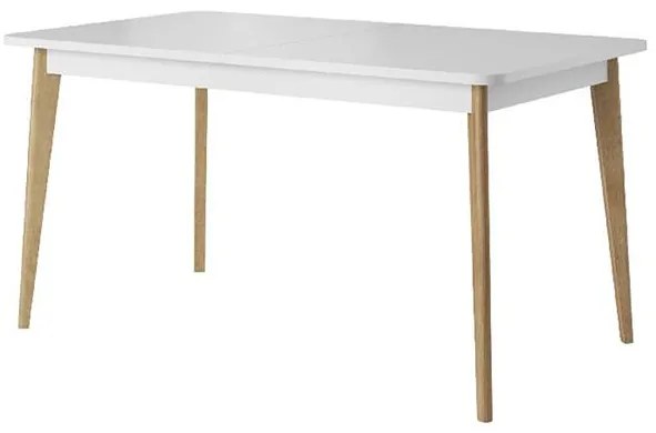 Nordi b | rozkládací jídelní stůl PST140 | 140x80 cm | bílá