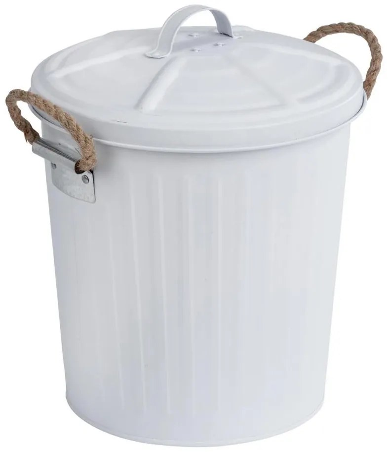 WENKO 23703100 - Koš GARA 24x28,5 cm bílá 23703100