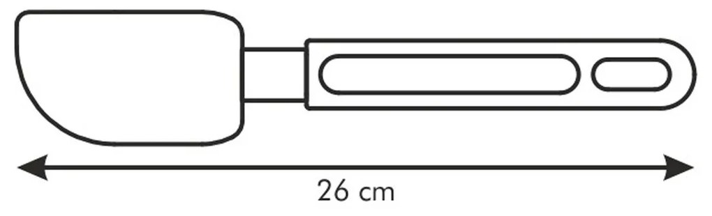 Stěrka silikonová DELÍCIA 25 cm