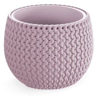 PROSPERPLAST Květináč - SPLOFY BOWL Průměr: 23,9 cm, Barva: krémová