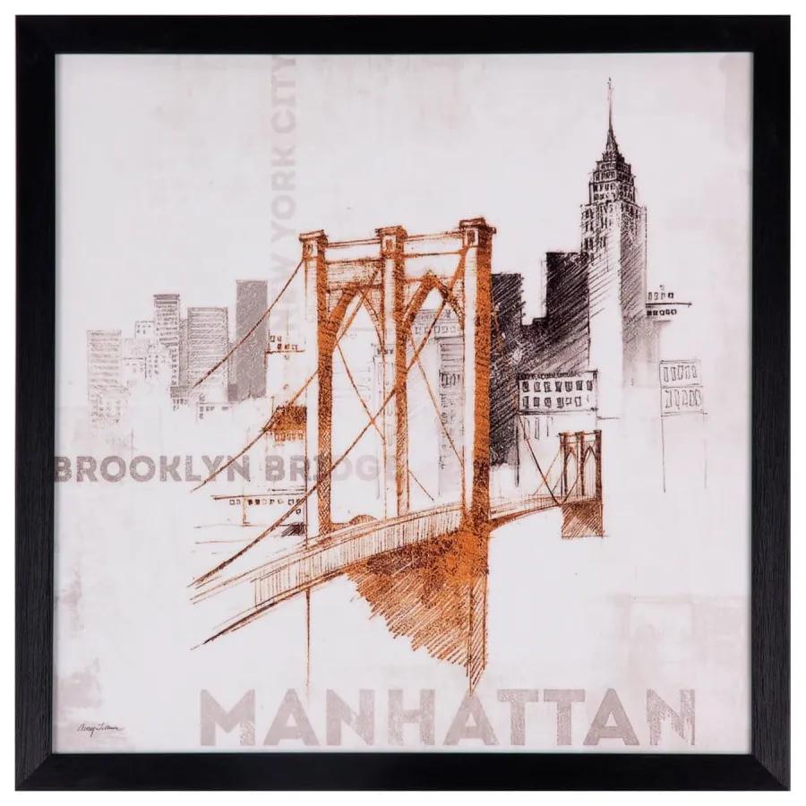 Obraz sømcasa Manhattan, 40 x 40 cm