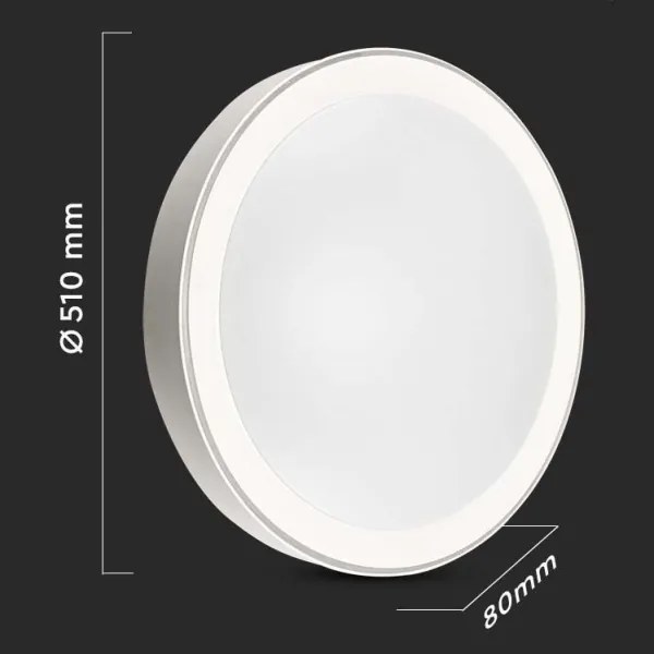 LED Stmívatelné stropní svítidlo LED/40W/230V 3000K/4000K/6500K + DO