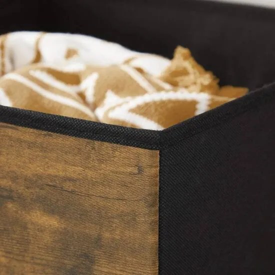 Skládací úložné boxy, sada 6 kostek