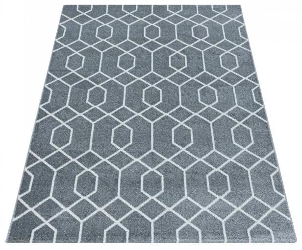 Vopi | Kusový koberec Efor 3713 grey - 200 x 290 cm