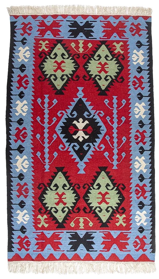 Vlněný Kilim "Kotel"