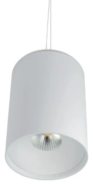 BPM 9050.01.PN.WH-WH.40.ST.9.30 Závěsné svítidlo TUBE LED 6,2W Ø86mm 3000K 540lm - BPM (starý kód 9050.14.W-W.D40.3K)