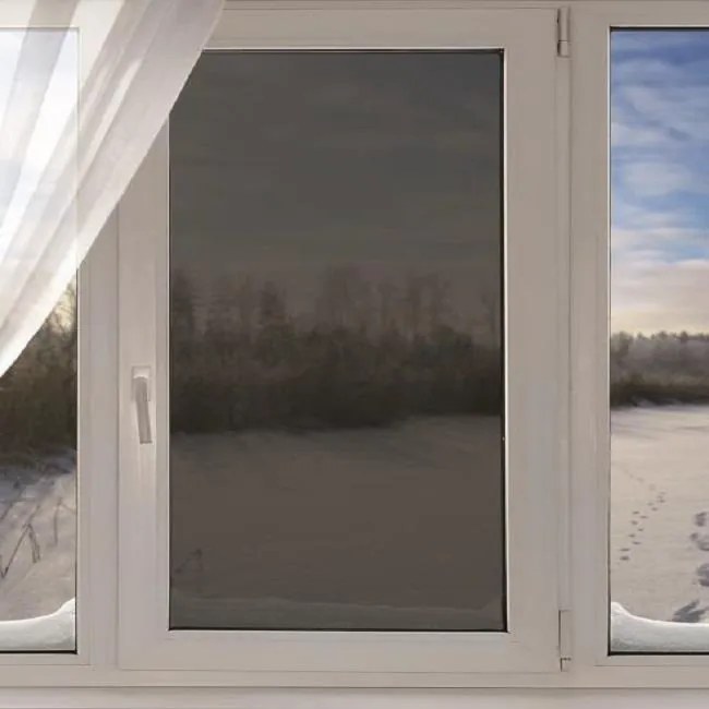 Samolepící folie na sklo, 65% prostisluneční ochrana, rozměr 75cm x 1,5m, Gekkofix 53443