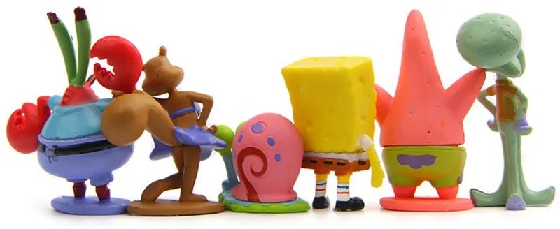 Figurky Spongebob 6 ks