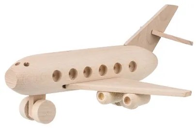 ČistéDřevo Dřevěné letadlo Airbus