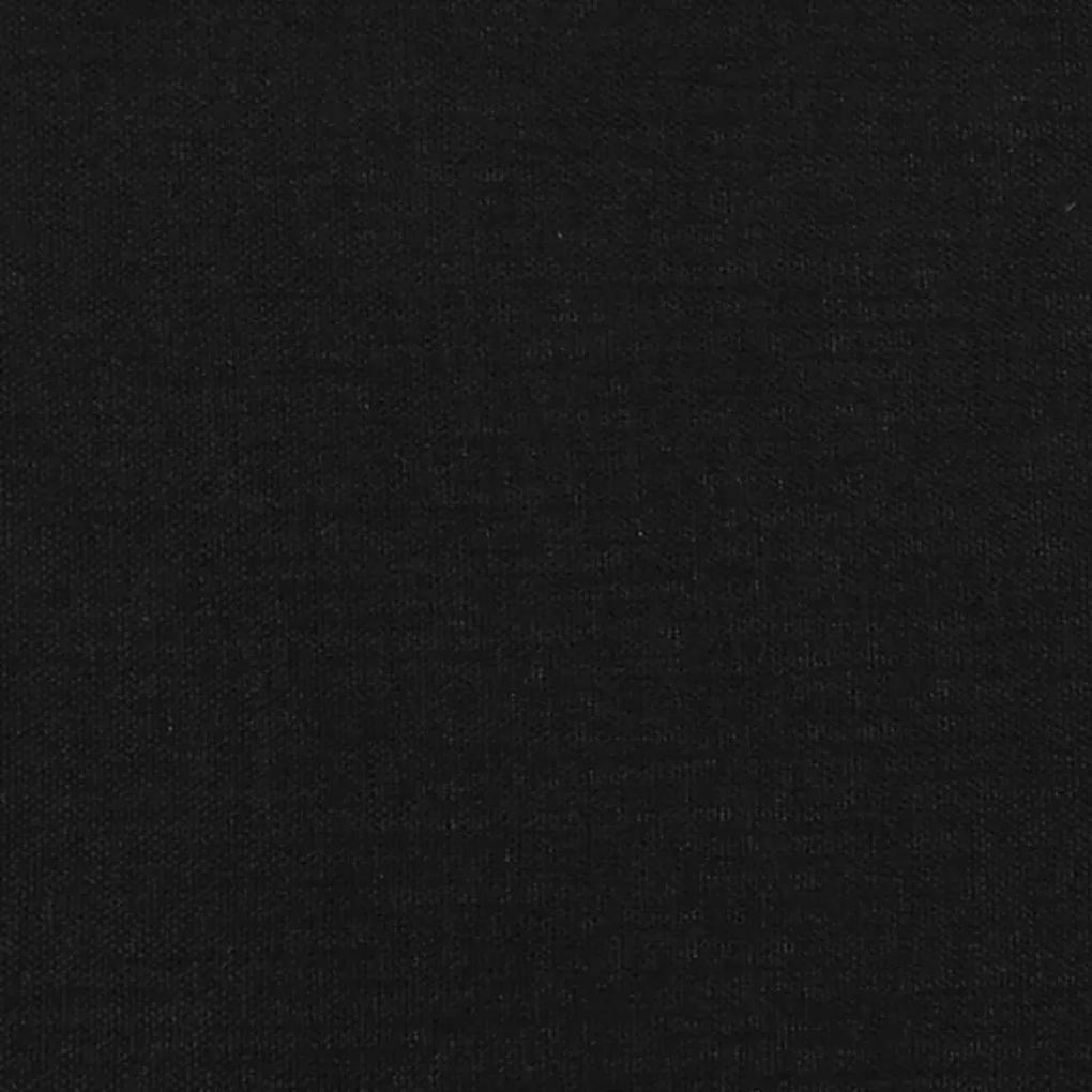 Taštičková matrace černá 120 x 200 x 20 cm textil,  347756
