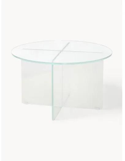 Kulatý konferenční stolek ze skla Iris