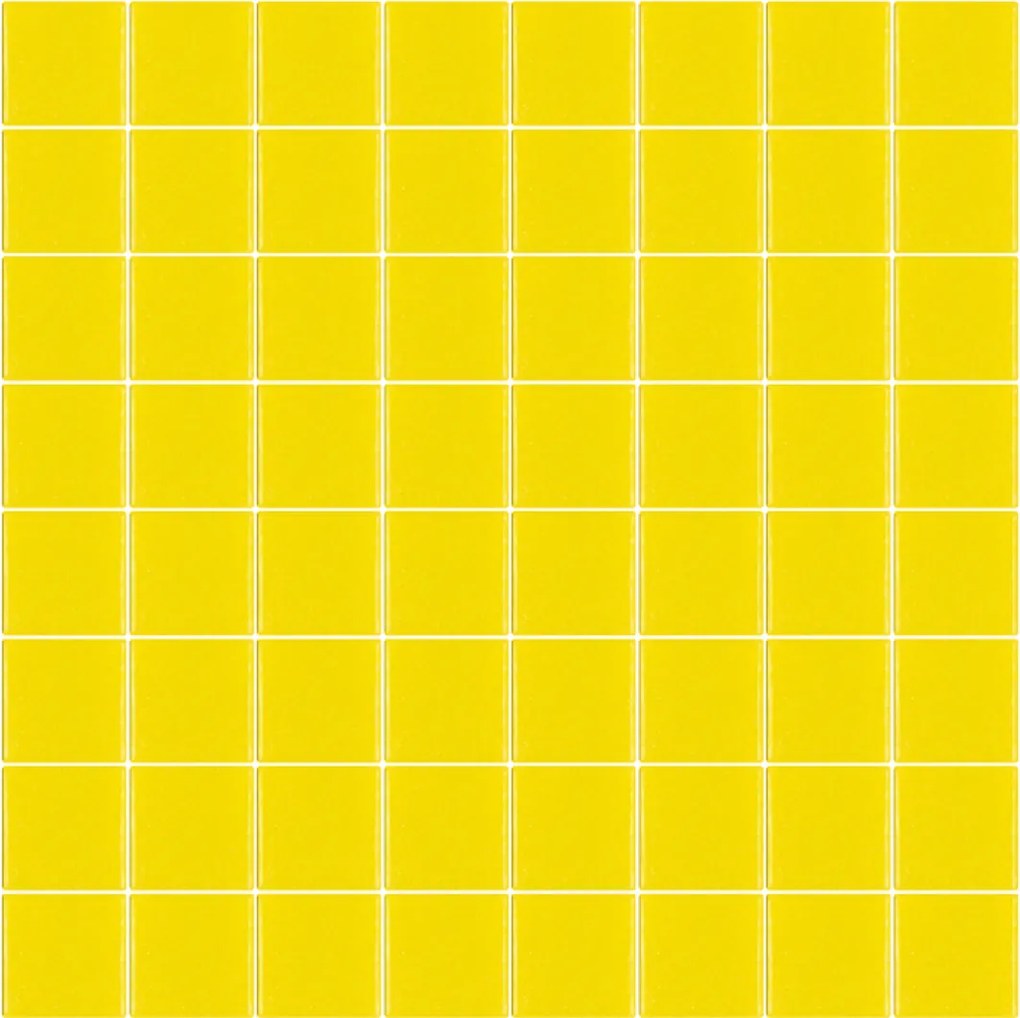 Hisbalit Skleněná mozaika žlutá Mozaika 302C MAT 4x4  4x4 (32x32) cm - 40302CMH