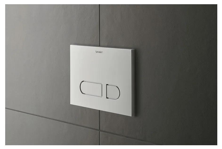 Duravit- DuraSystem® ovládací tlačítko A1, pro WC, chrom WD5001021000