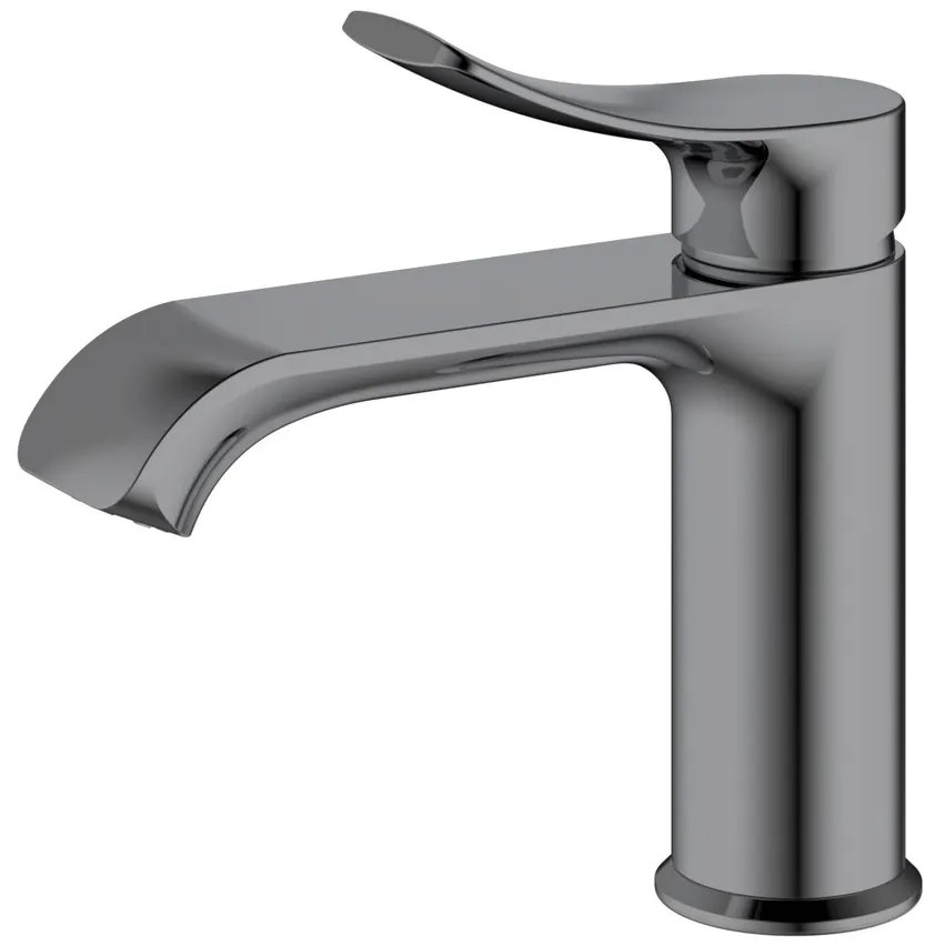 Sapho Sapho, SUGA stojánková umyvadlová baterie bez výpusti, gun metal, TJ002GM