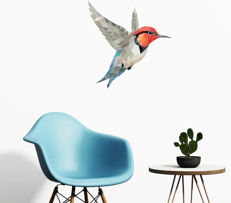 Samolepka Ambiance Origami Colibri