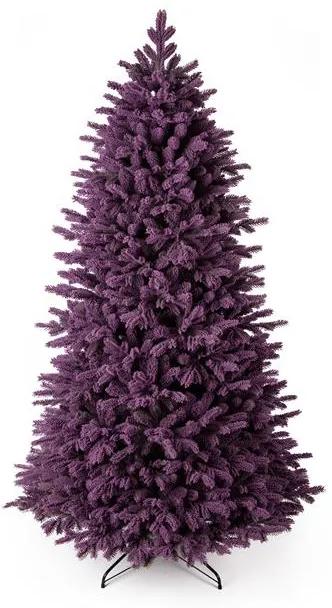 Umělý vánoční stromek 3D Smrk Purpurový 210cm