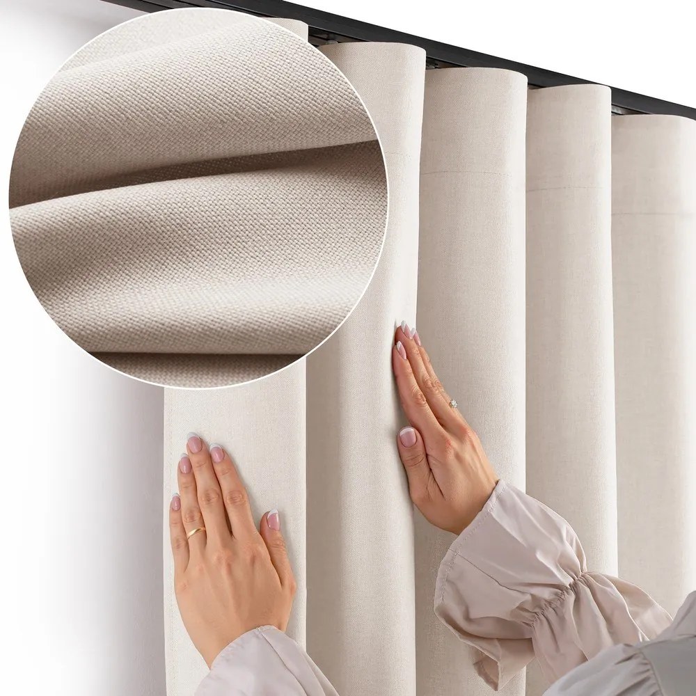 Krémový dimout závěs 140x300 cm Calisto – Filumi