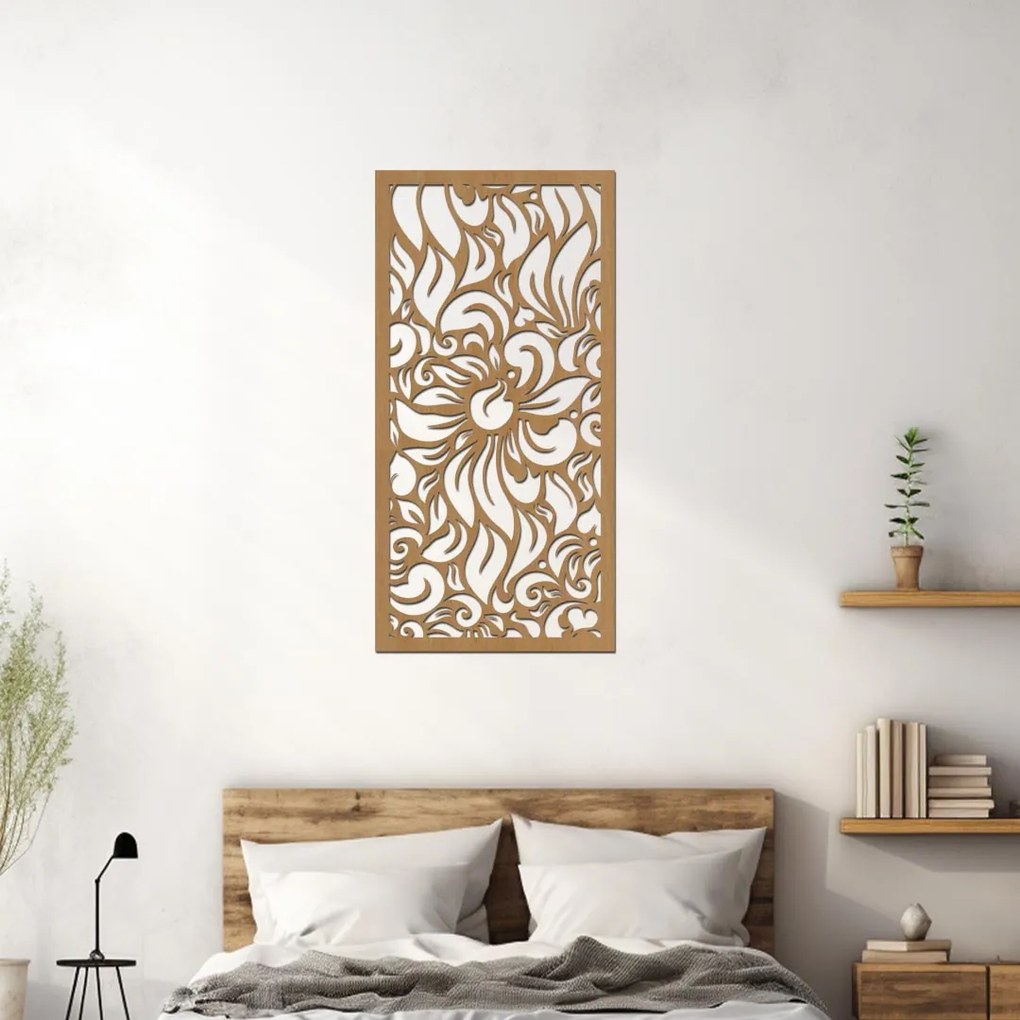 dřevo života Dřevěný dekorační panel Anthurion Zvolte rozměr (cm): 20x40, Zvolte barvu dekoru: Dub Sonoma