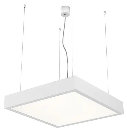 RENDL R13710 STRUCTURAL LED závěsné svítidlo, hranatá technická bílá