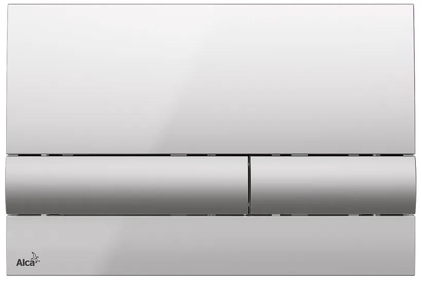 Alcaplast M1713 ovládací tlačítko chrom lesk / mat