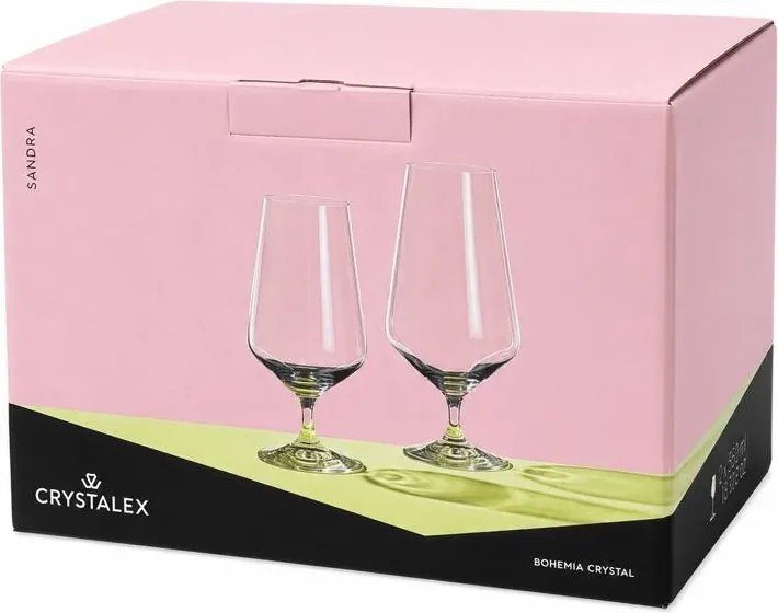 Crystalex Sklenice na pivo Sandra 380 ml 6 ks