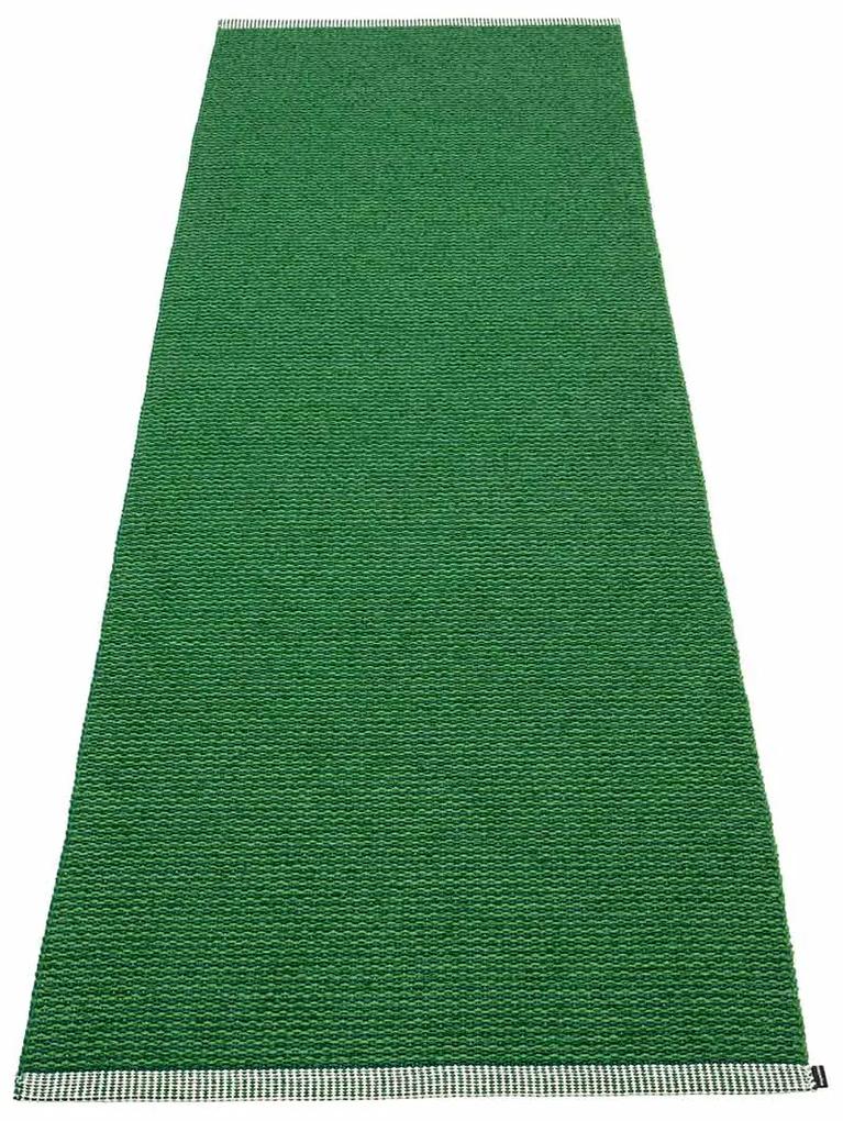Vinylový koberec Pappelina MONO Grass Green/Dark Green Velikost pappelina: 60x250 cm