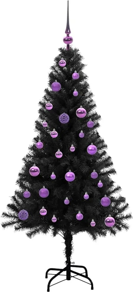Vánoční stromeček Černá 150 cm PVC 3396471