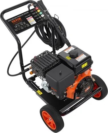 Plynová tlaková myčka 303,4 bar 15 l/min 9,8 l/min se sadou 5 trysek pro automobily
