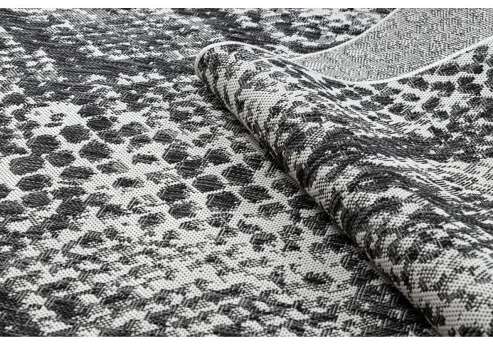 Kusový koberec Hadí kůže šedý 200x290cm