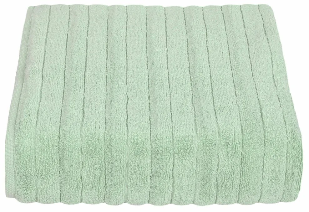 Ručník nebo osuška, Mikrobavlna  Deluxe, zelená 70 x 140 cm