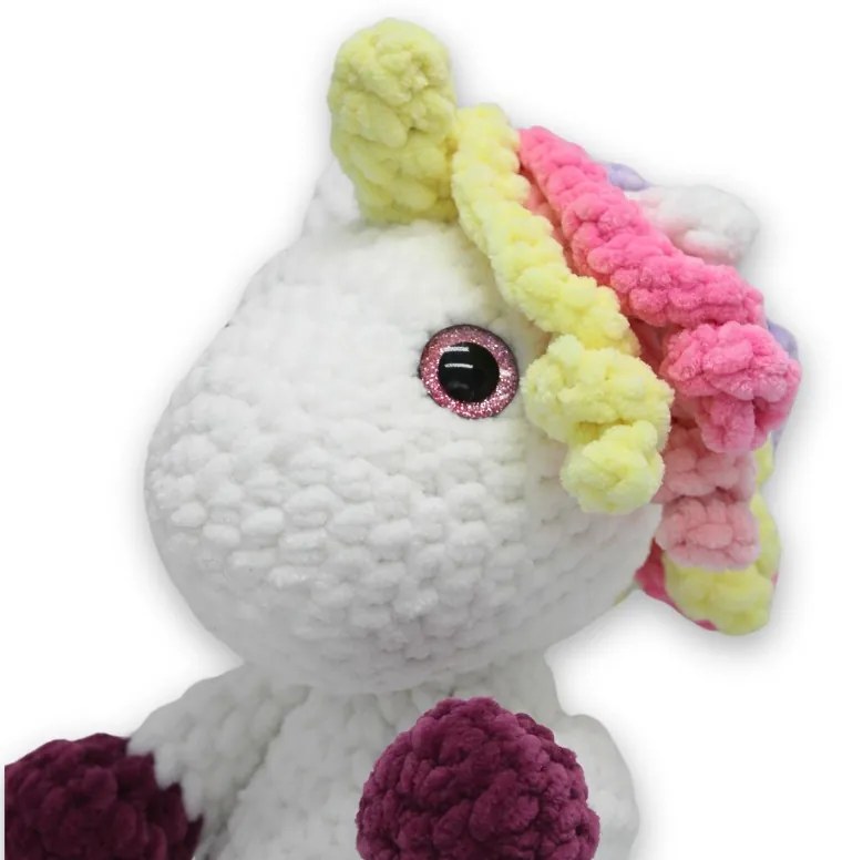 Vali Crochet Háčkovaný Unicorn