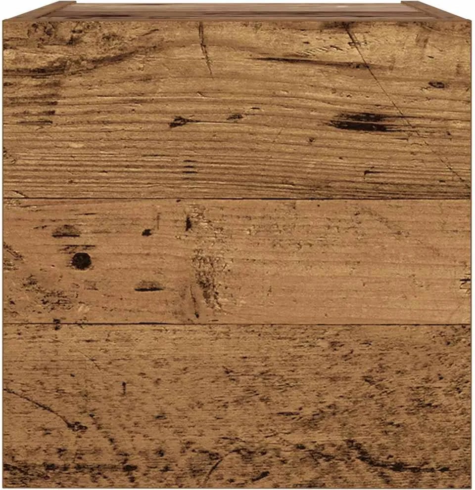 Nástěnné TV skříňky 6 ks Old Wood kompozitní 3328967