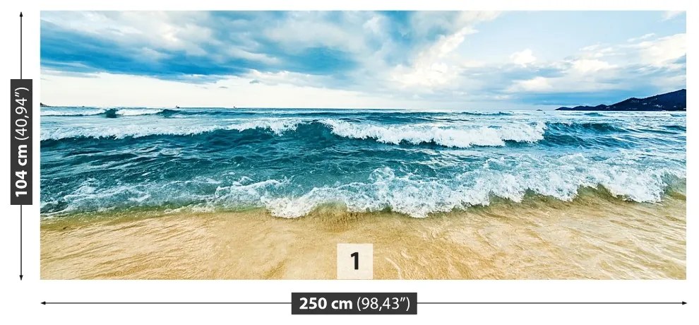 Fototapeta Mořské vlny 104x70