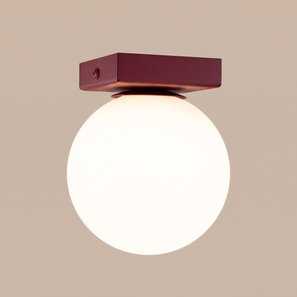 Sollux Lighting Stropní svítidlo YOLI 1 bordó